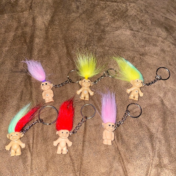 Accessories | Custom Troll Keychains Y2k Cute | Poshmark